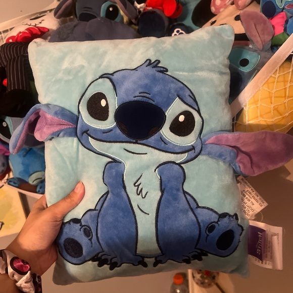 Disney | Toys | Disney Stitch Plush Pillow | Poshmark